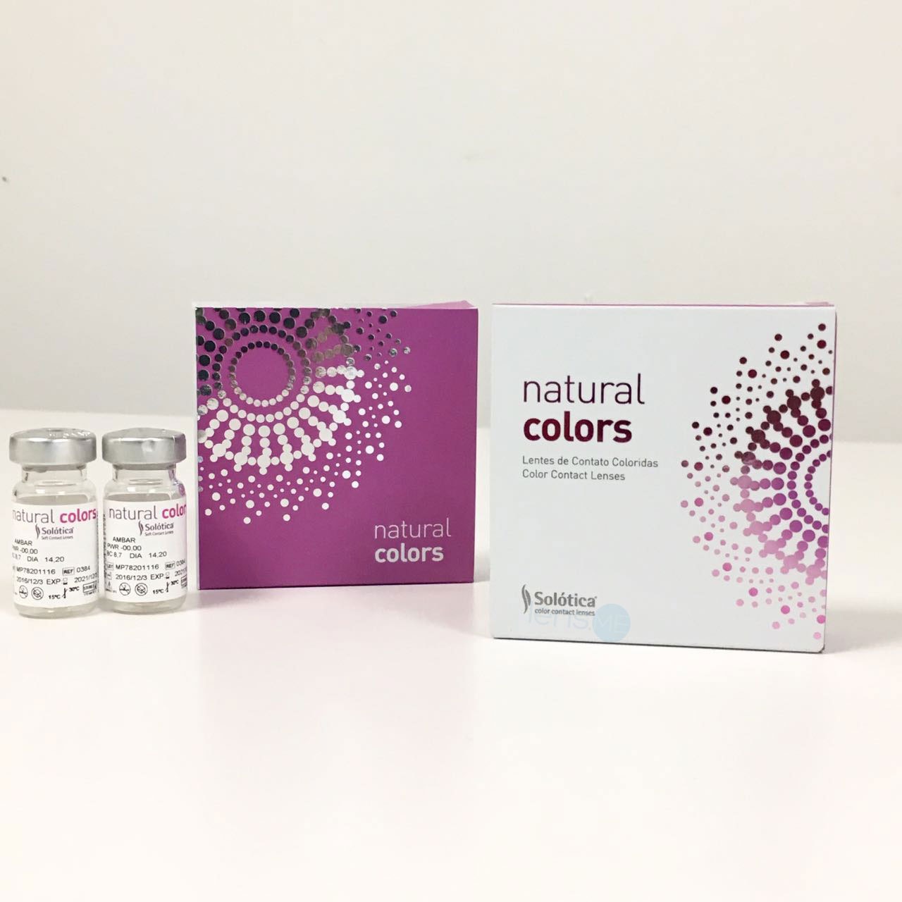 Solotica Natural Colors — Marine, Ocre, Graphite, Esmeralda - Makyaj MAG